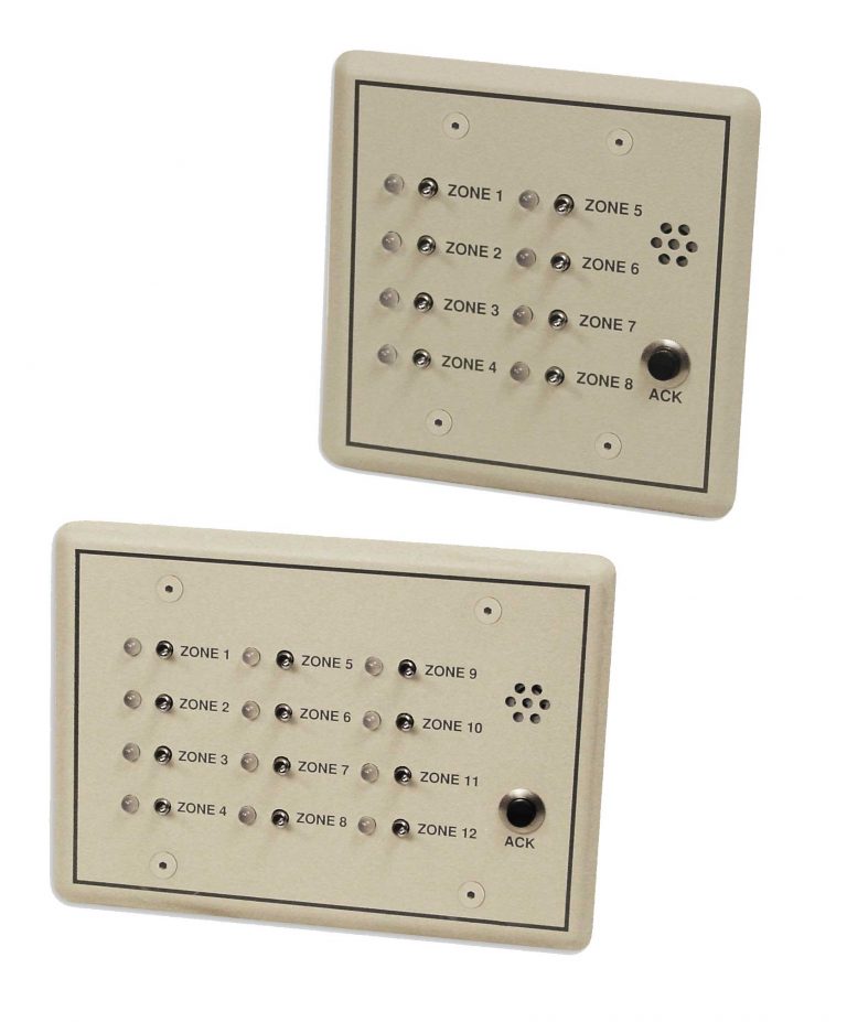 8 & 12 Zone Annunciators » Detex Corporation